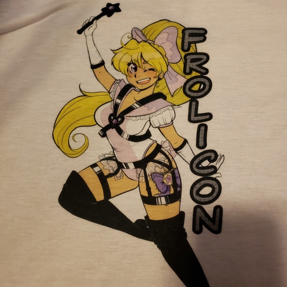 Vapor Apparel | Tops | Rare Frolicon Anime Convention Tshirt | Poshmark